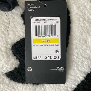 Under Armour | Shirts | Mens Project Rock Iron Muscle Tank | Poshmark